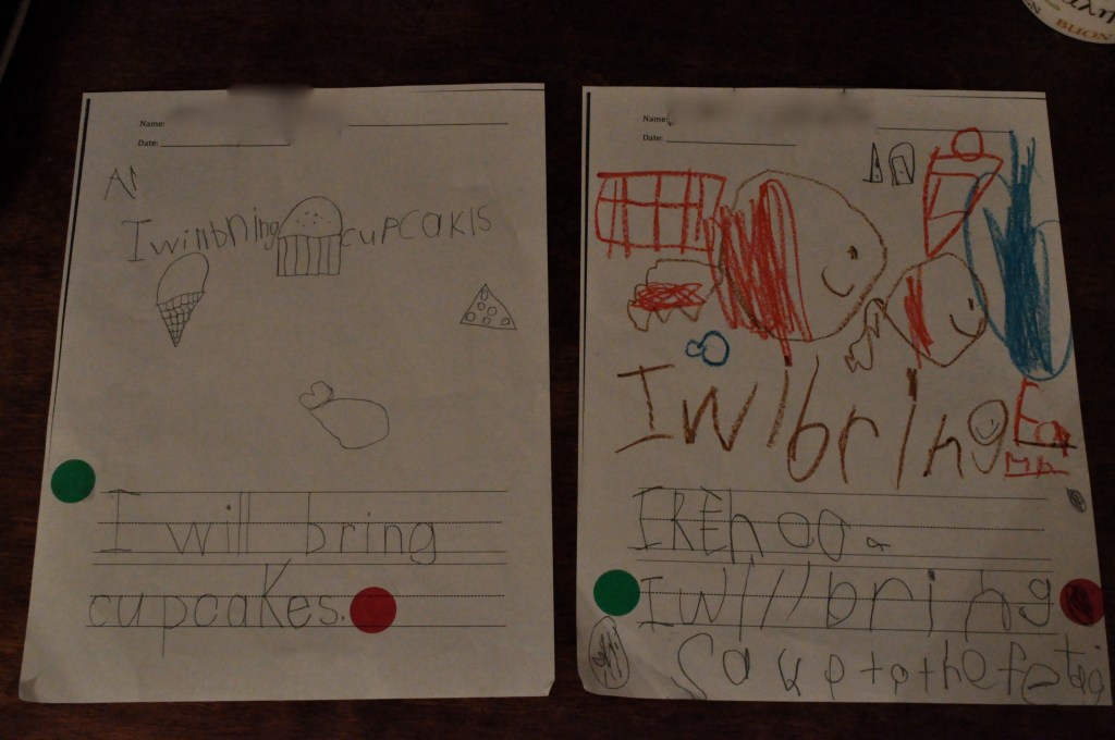 Kindergarten Lesson: Directionality in Reading and Writing – thoughts ...